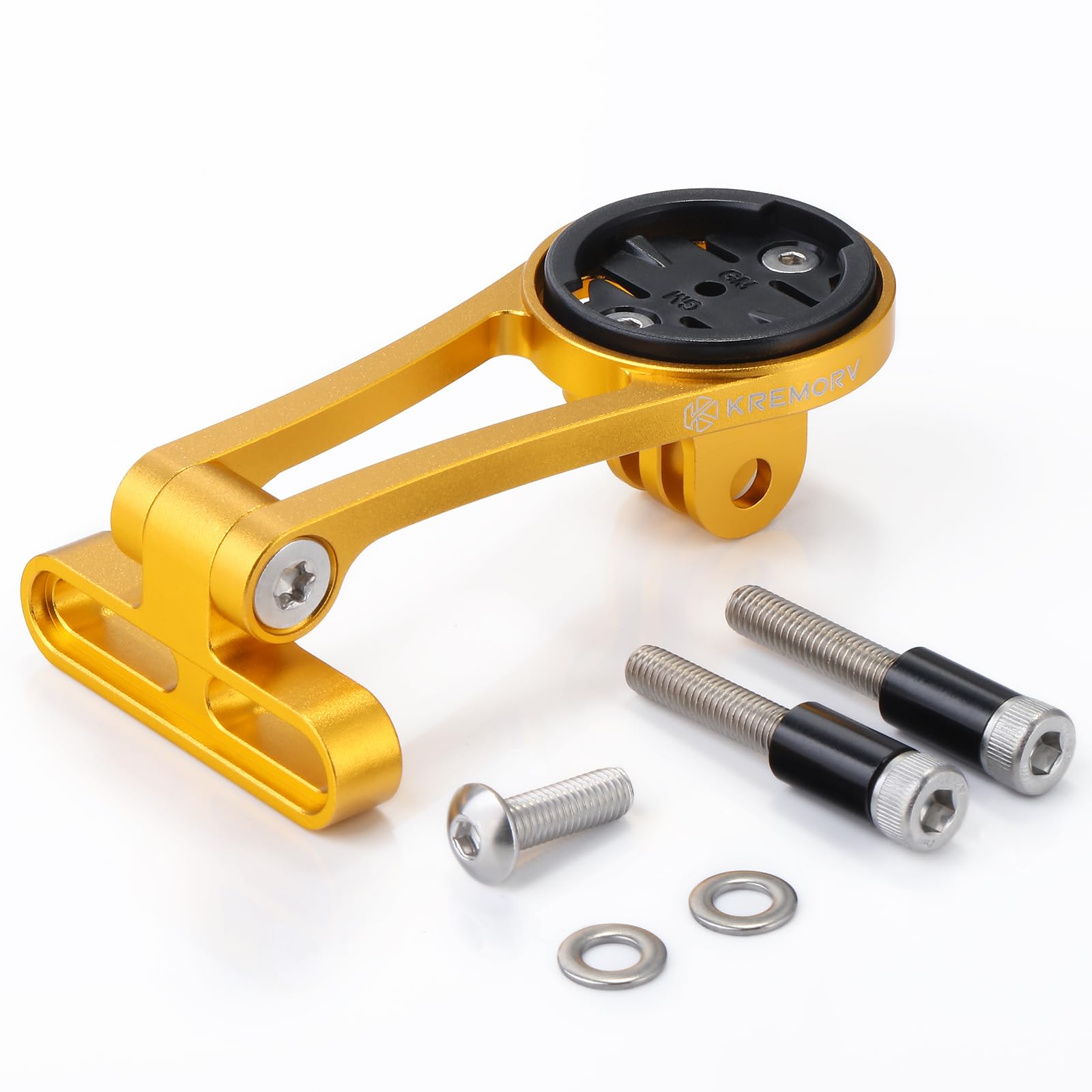 KREMORV Bike Mount Adjustable Out Front Extended Bicycle Computer Mount ...