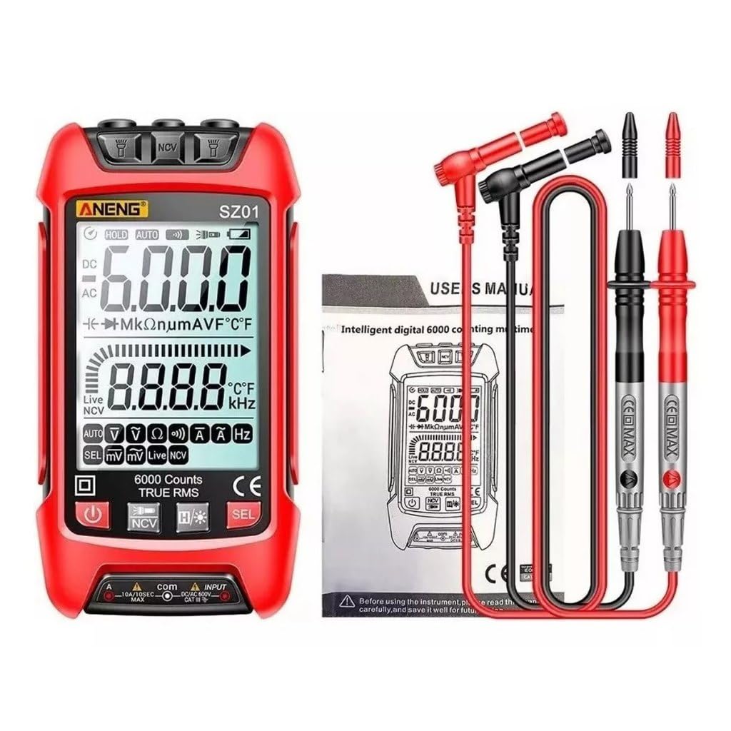 Multímetro Anti-queima Automático Inteligente, Multimetro Digital Anti ...