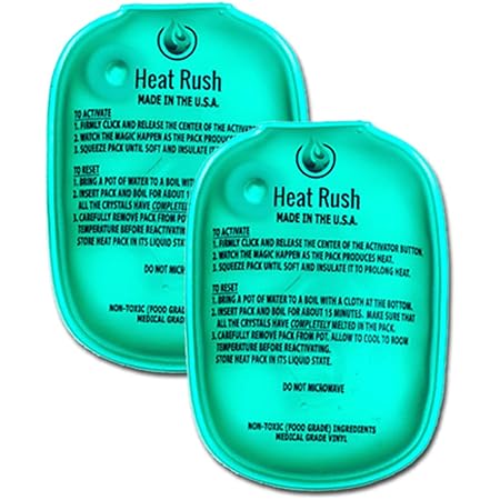 Amazon.com: HEAT RUSH - Instant Reusable and Portable Heat Pack – 2 ...