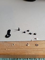 Picture Frame Turn Button Fasteners Set, 100 PCS Picture Frame Backing ...