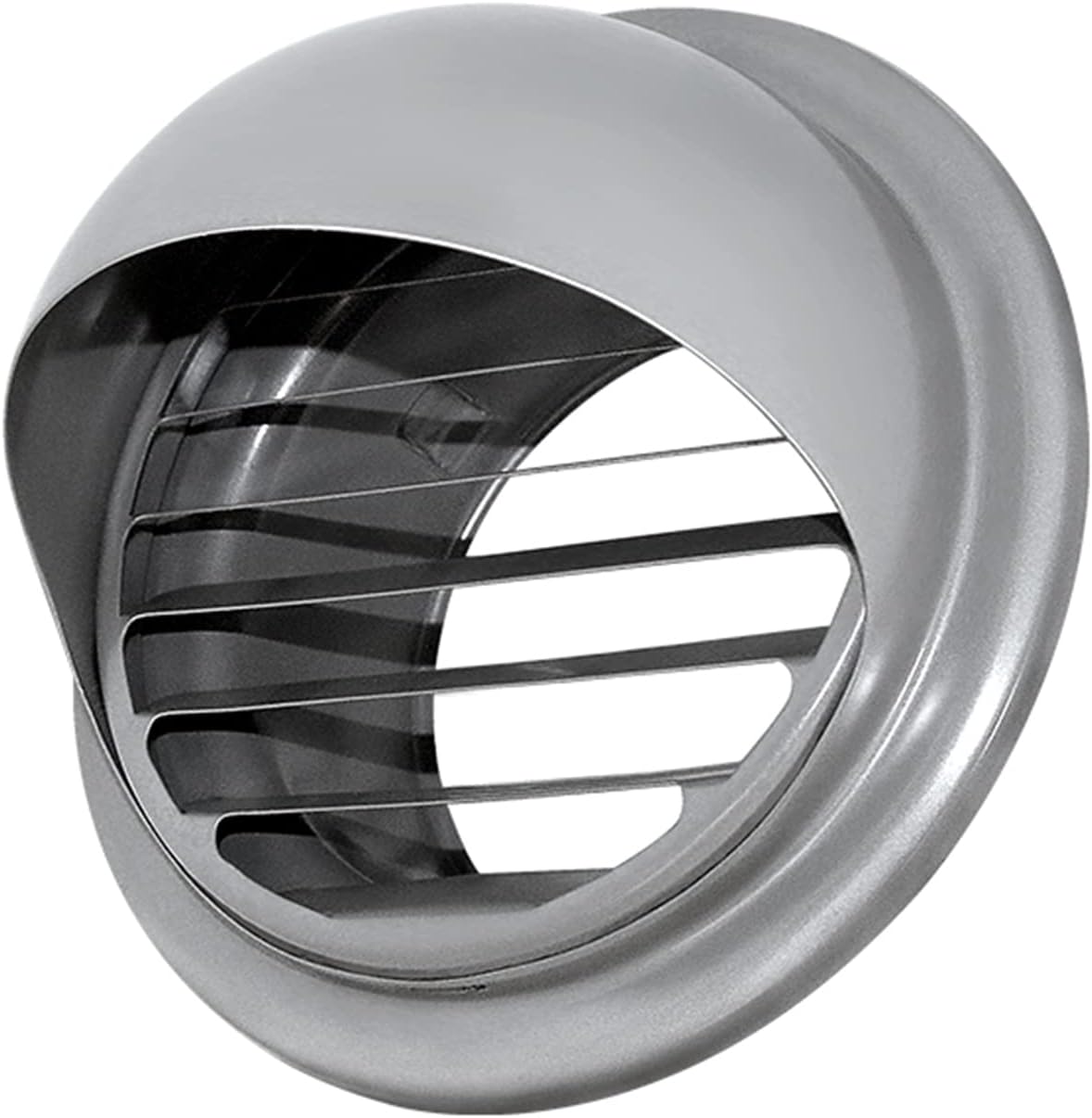 Zanotva Round Grille Ventilation Cover,Stainless Steel Bull Nosed ...