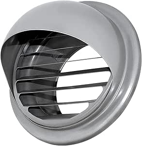 Amazon.com: Zanotva Round Grille Ventilation Cover,Stainless Steel Bull ...