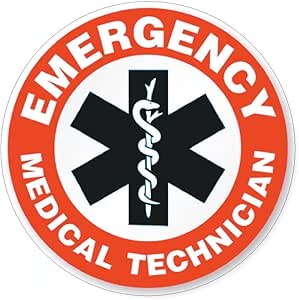 Amazon.com - EMT Emergency Medical Technician Hard Hat Decal Hard Hat ...