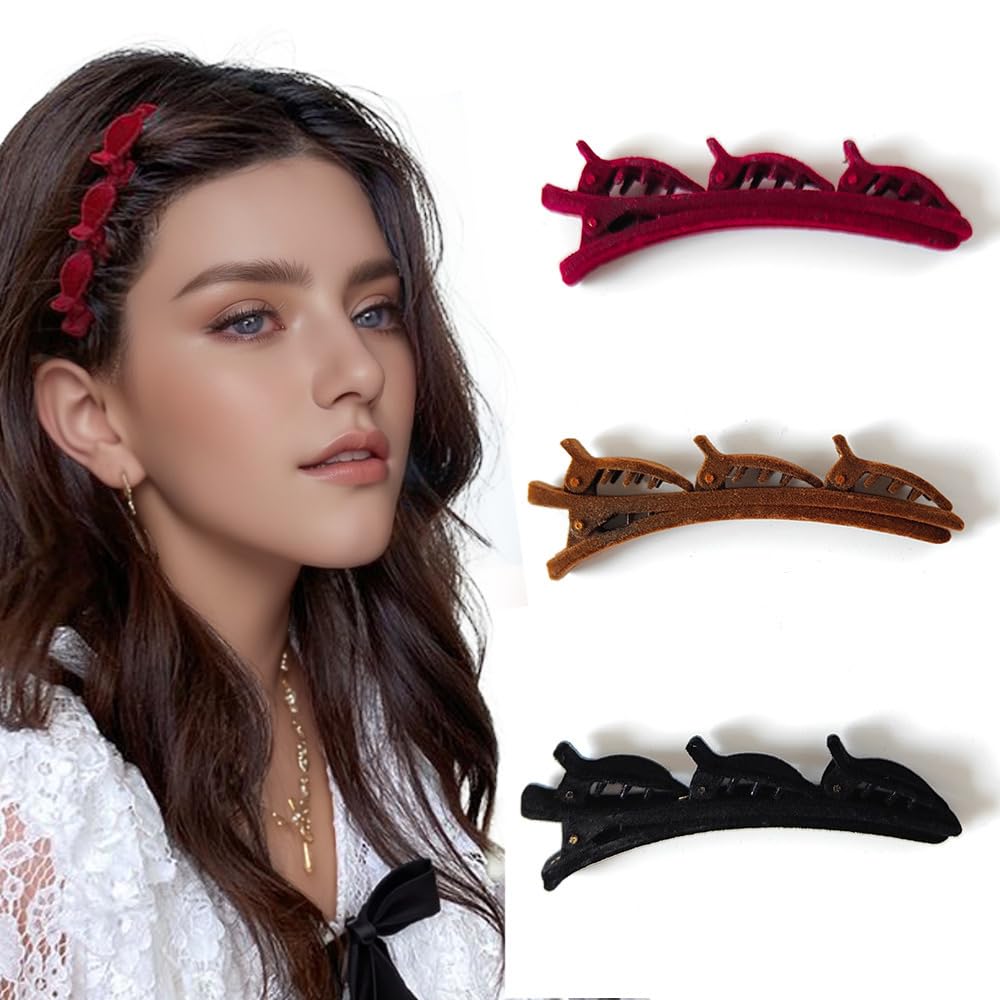 Amazon.com : Braided Hair Clips Hair Accessories For Styling Lift Up ...