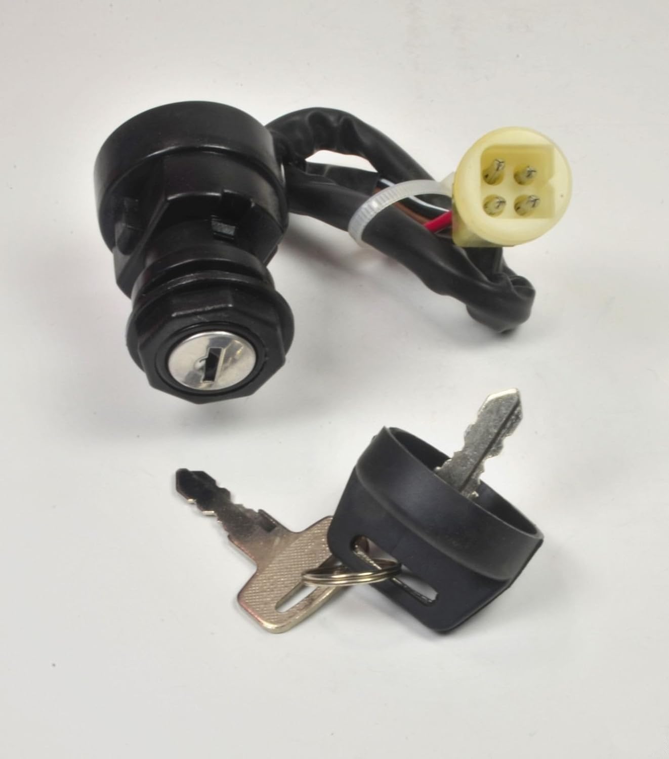 Amazon.com: A&B Motor Parts Ignition Key Switch for Yamaha Banshee 350 ...