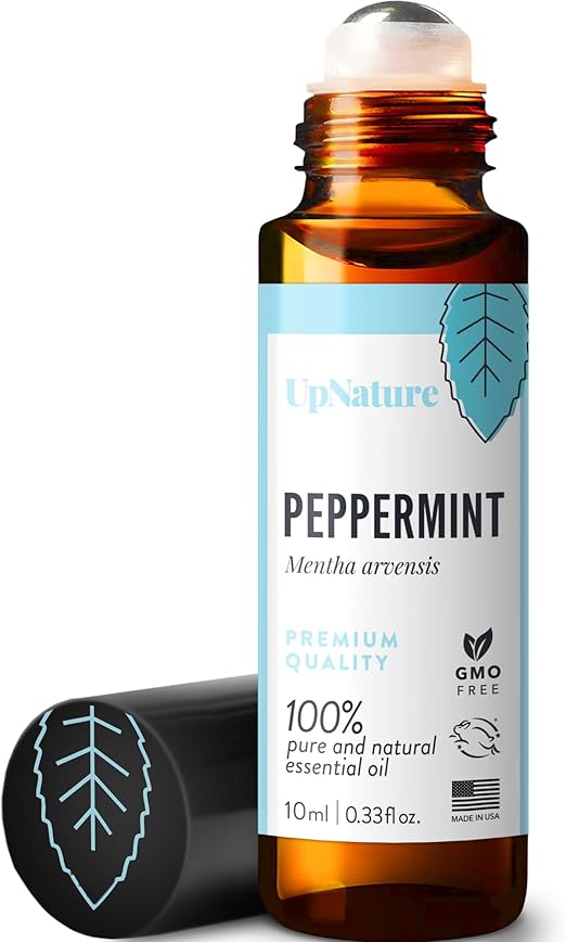 Amazon.com: UpNature Peppermint Essential Oil Roll On - Topical ...