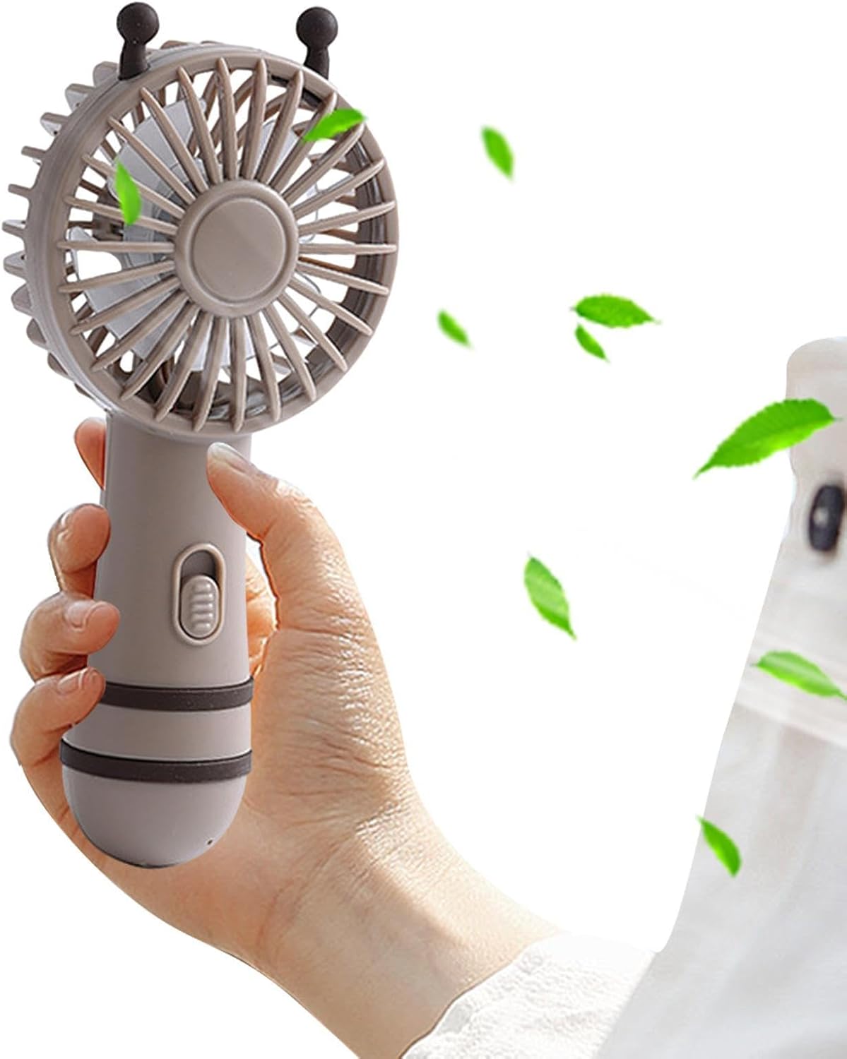 Amazon.co.jp: HOGREL Outdoor Pocket Fan, USB Charging Handheld Fan ...