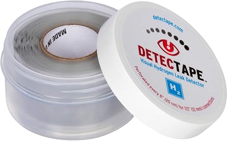 DetecTape H2 - Hydrogen Gas Detection Tape - Detect 20 Connections on 1 ...