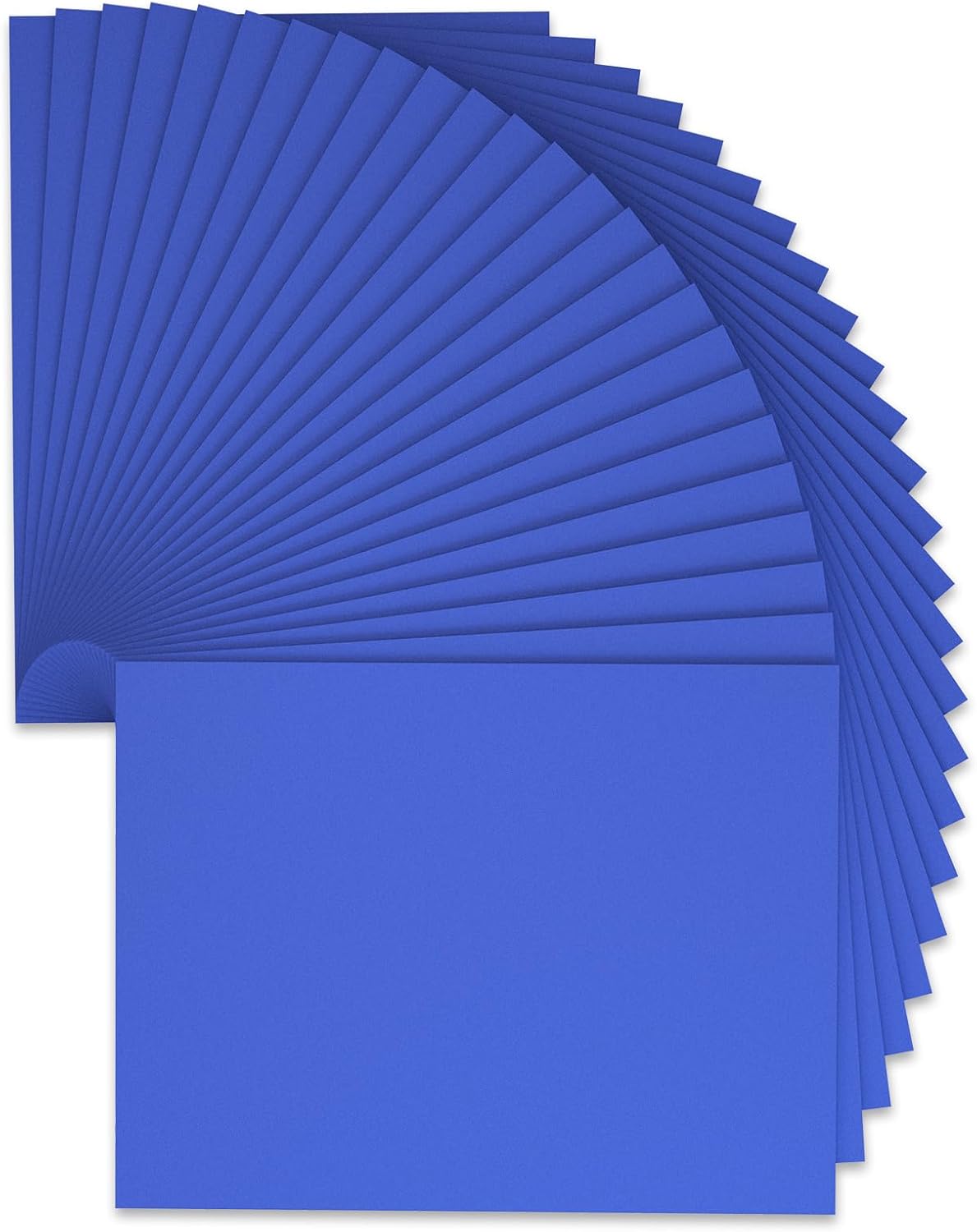 Amazon.com: 9 x 12 Inch Blue Foam Sheets Crafts, 2mm Thick. 25 Pack ...