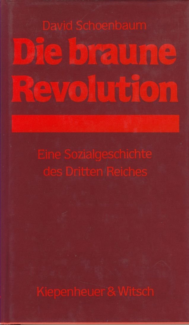 Amazon.co.jp: Die braune Revolution. Eine Sozialgeschichte des Dritten ...
