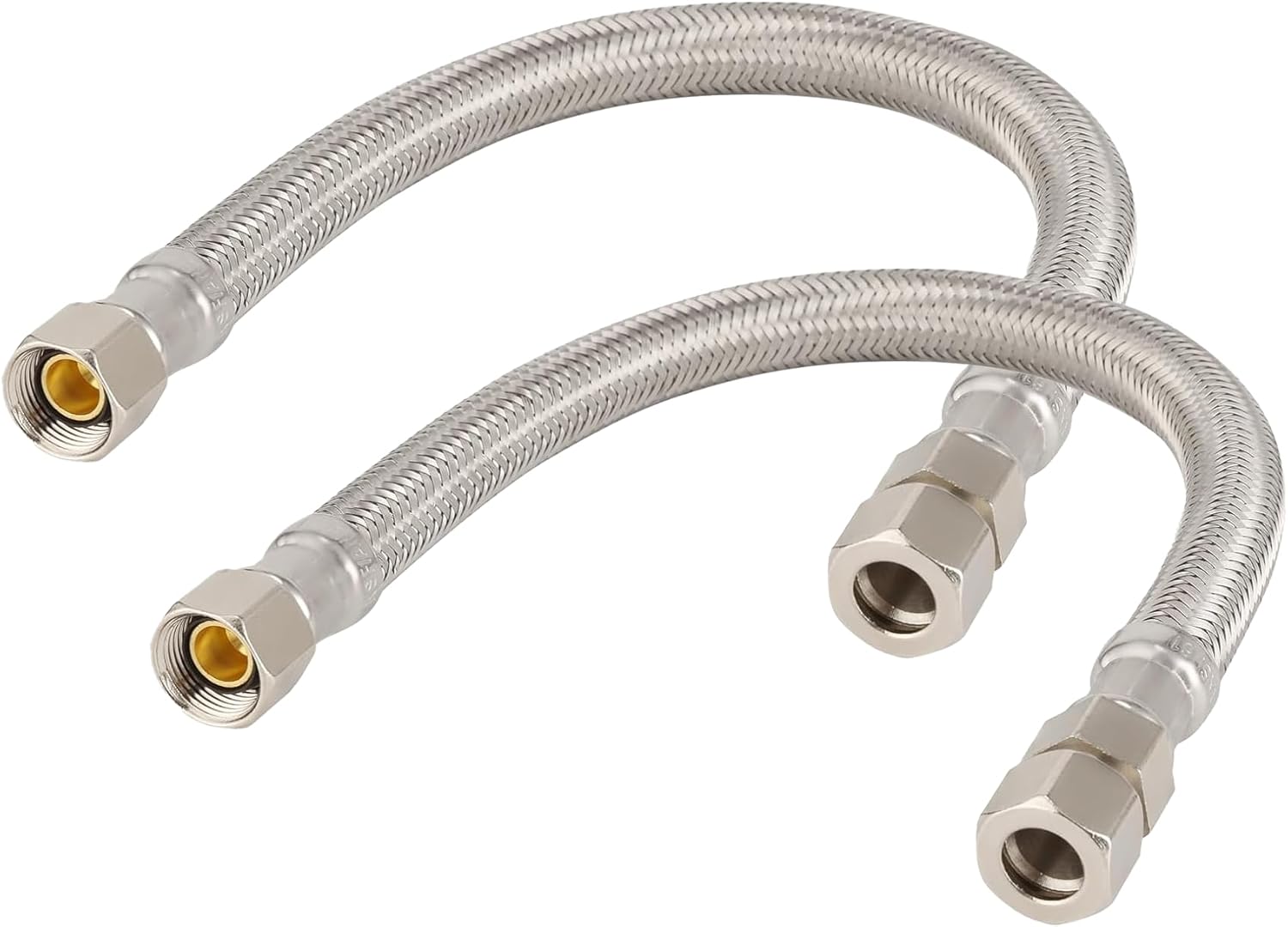 PLUMBINGMASTER 24-Inch Delta Style Flexible Faucet Connector, 3/8 OD ...