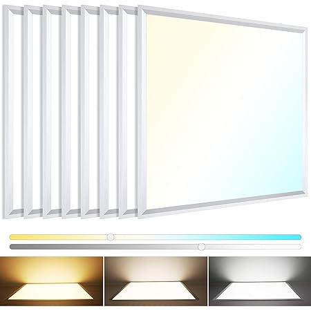 2x2 FT LED Light Flat Panel, 20/30/40W, Color Temperature Selectable 3K ...