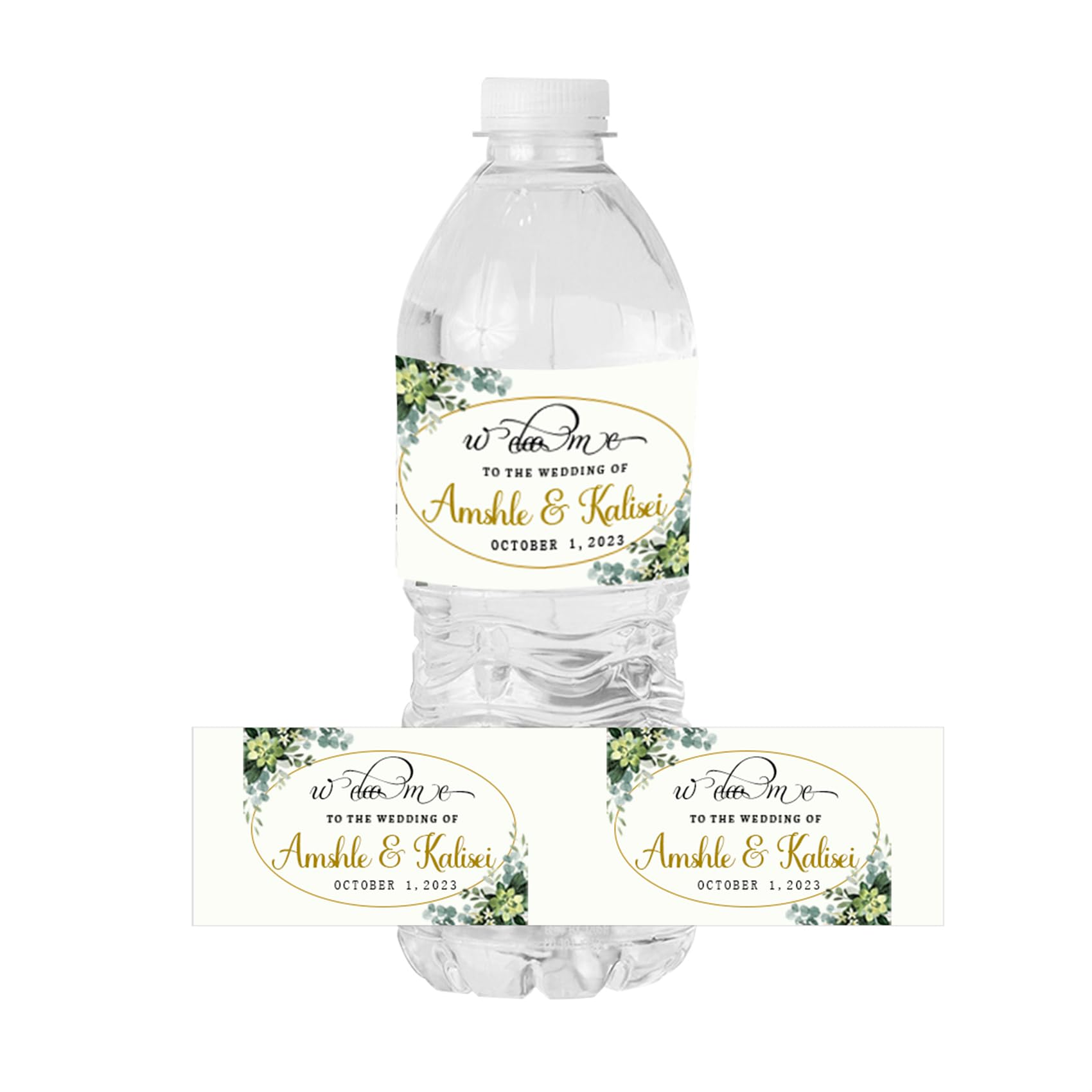 Bottled Water Personalized For Weddings Water Bottle Labels Wedding