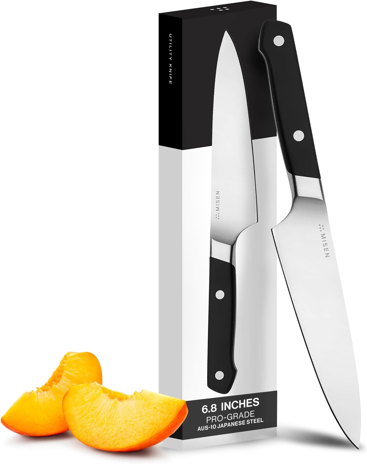 Amazon.com: Mercer Cutlery Millennia 7-inch Usuba Knife, High Carbon ...