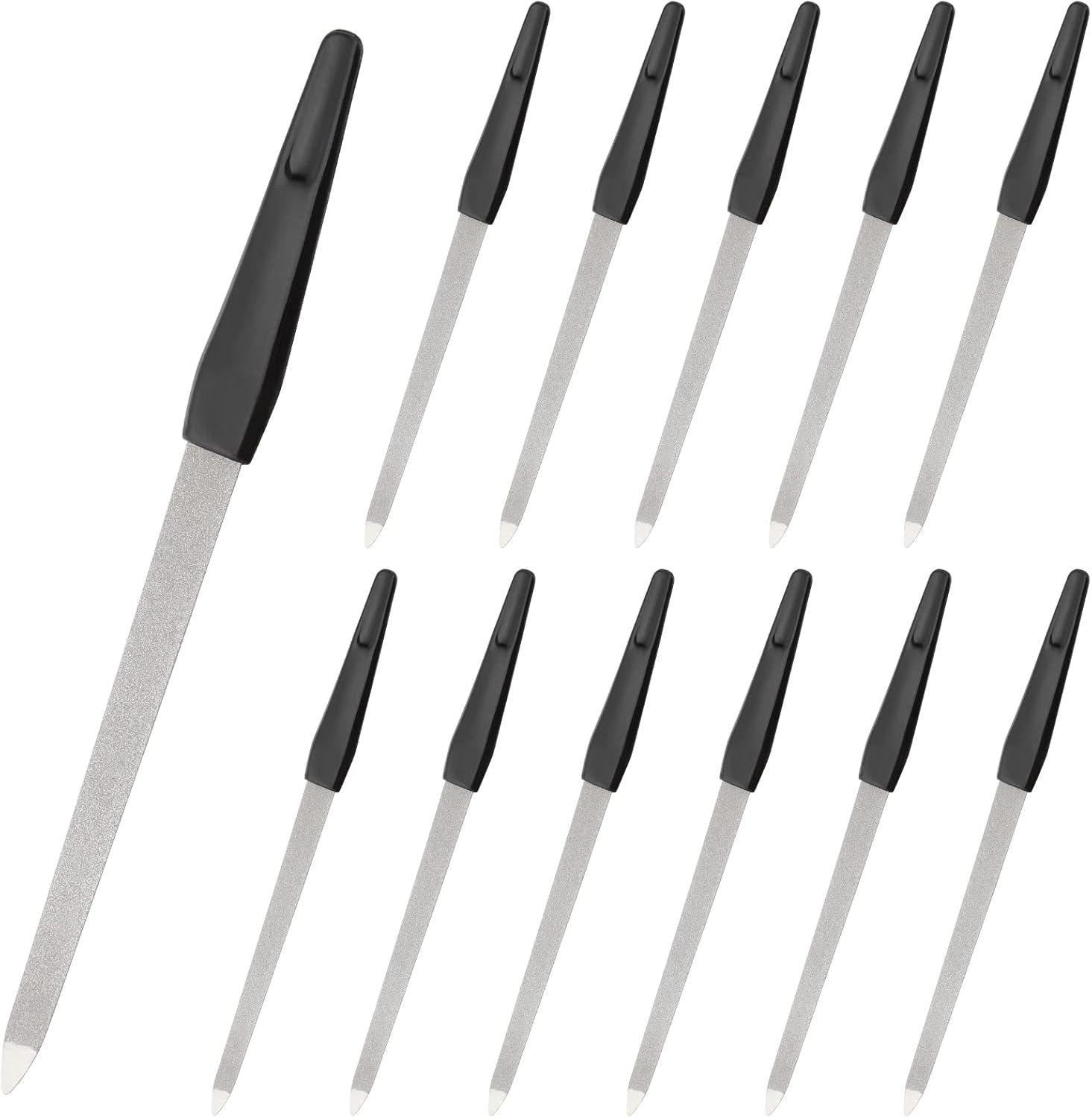 Amazon.com : JAPCHET 12 PCS 6.8 Inch Nail File, Double Side Metal ...