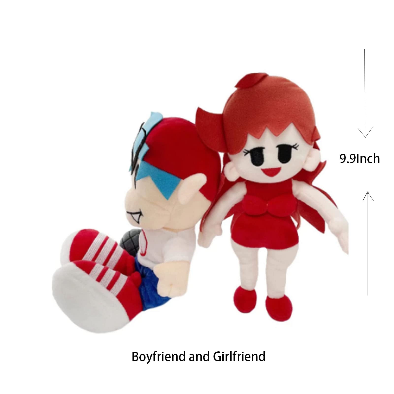 Friday Night Grilfriend and Boyfriend Plush Toy, 9.9Inch 2 Plush Set ...