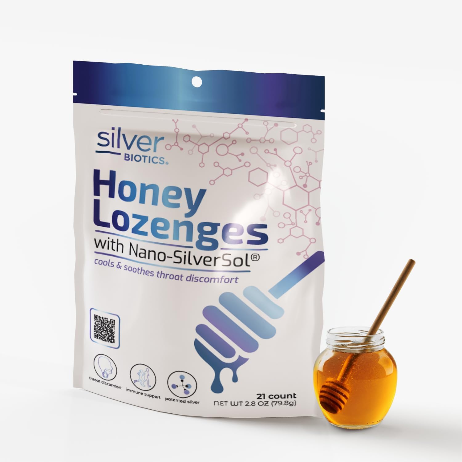 Amazon.com: Silver Biotics Colloidal Silver Lozenges | 60 PPM Ag₄O₄ ...