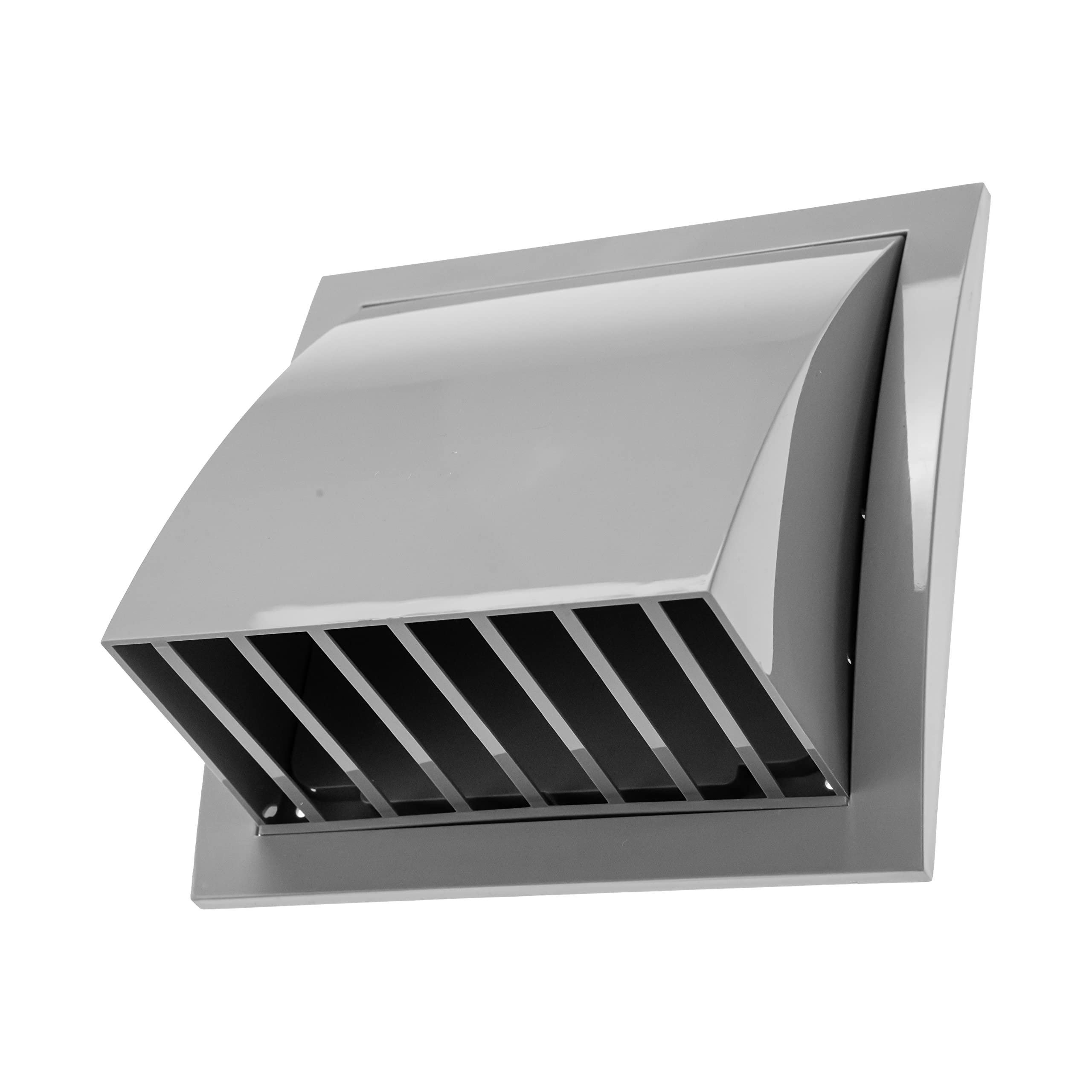 Vent Systems Gray 125 mm / 5″ Inch Exhaust Vent Cover – Dryer Vent Hood ...
