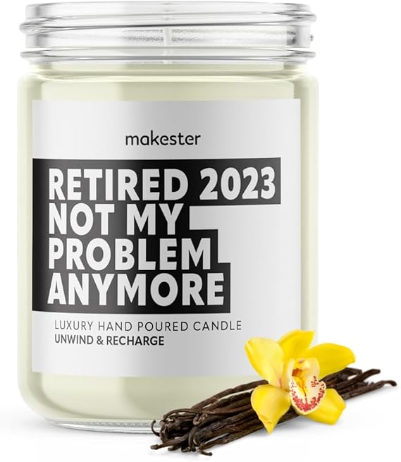 MAKESTER Funny Retirement Gifts for Women, Retirement Gift Ideas ...