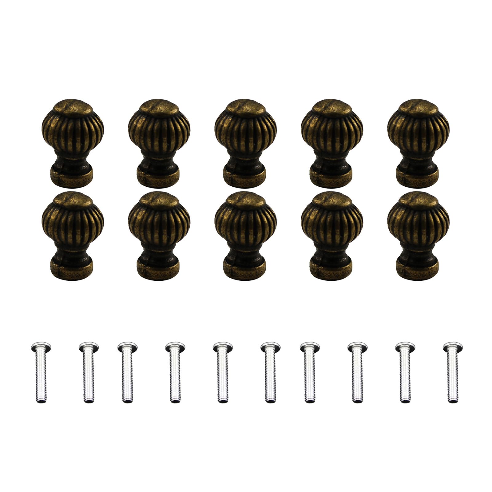 Adyoney 10pcs 0.55" Dia Vintage Lantern Knobs, Mini Knobs for Jewelry ...