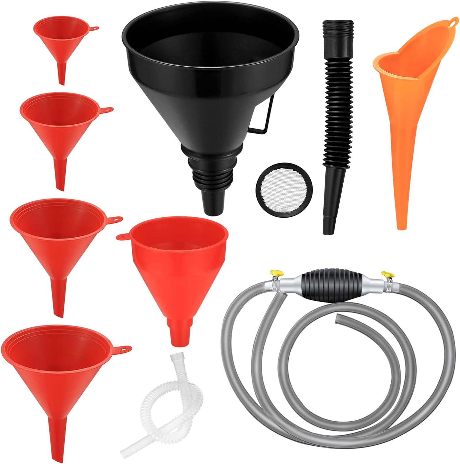 EPAuto Spill Proof Radiator Coolant Filling Funnel Kit : Amazon.com.au ...