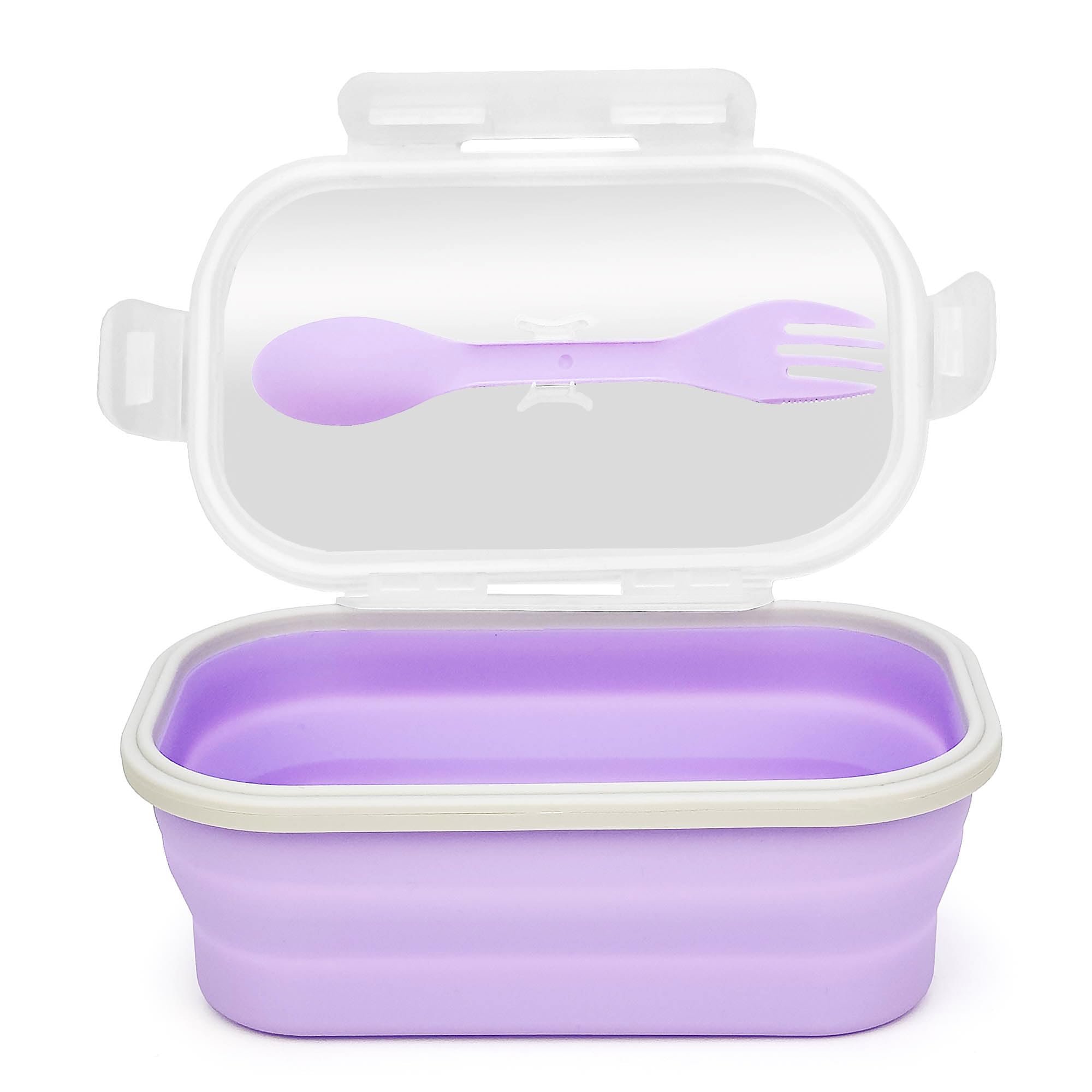 Amazon.com: Ecomorning Collapsible Silicone Lunch Box with Lid and ...