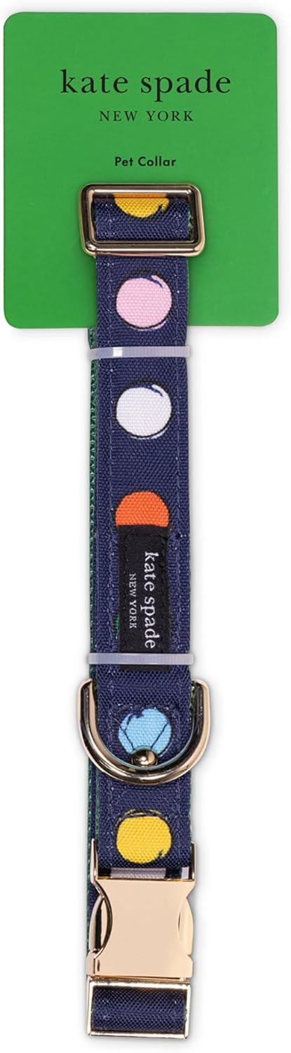 Amazon.com : kate spade new york Cute Dog Collar with Gold Metal ...