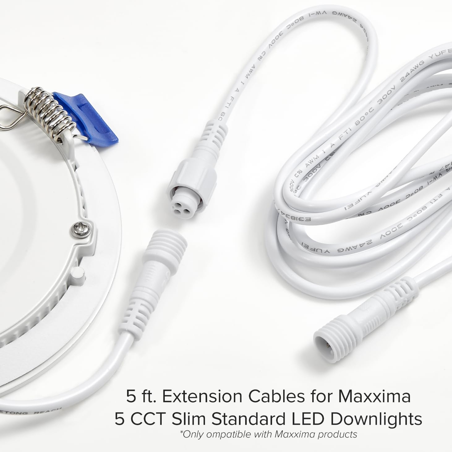 Snapklik.com : Maxxima 5 Ft. Extension Cable For 5 CCT Selectable Color ...