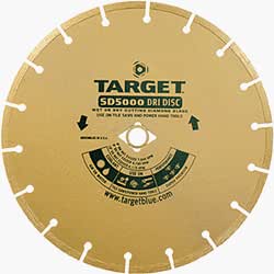 TARGET SD5000 Dri Disc Blade-Hand Tool Small Diameter: Blade Size 5 x ...