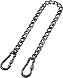 Amazon.com: Bonsicoky Heavy Duty Hanging Chair Chain with Two Locking ...