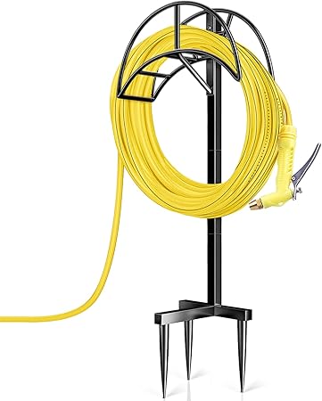 Amazon.com: Hose Holder, Garden Hose Holder Freestanding, Detachable ...