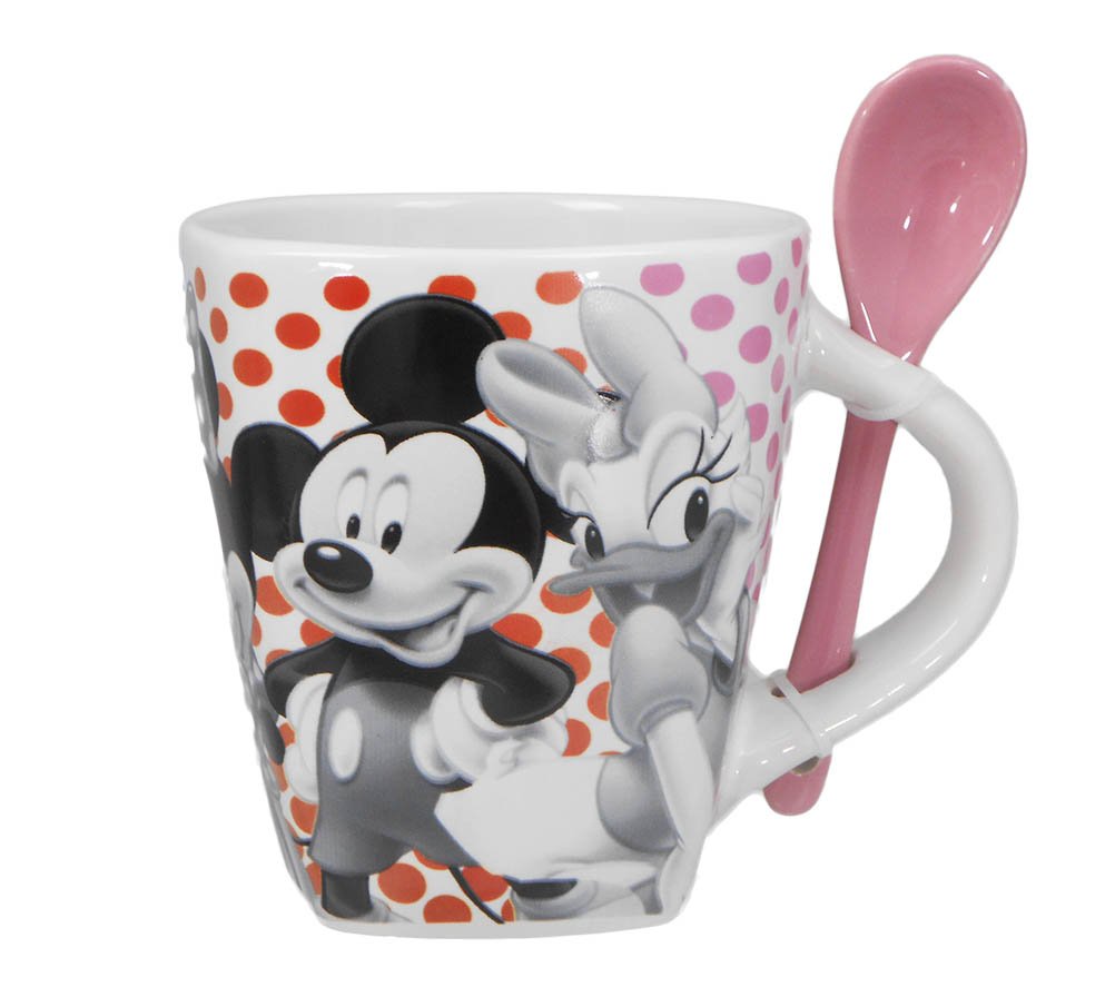 Amazon.com: Disney Mickey Groupies Mug With Spoon