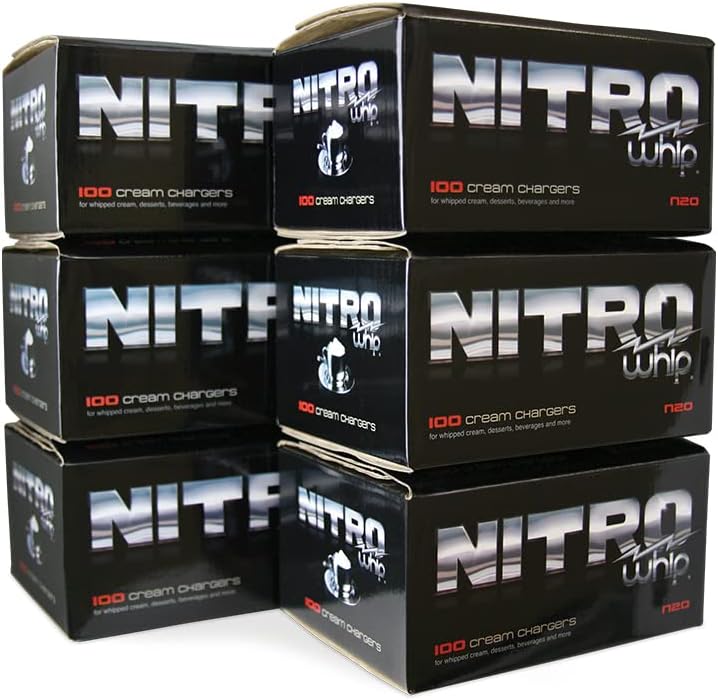 Amazon.com: Nitro Whip Cream Chargers 100 Pack, Case of 600: Home & Kitchen