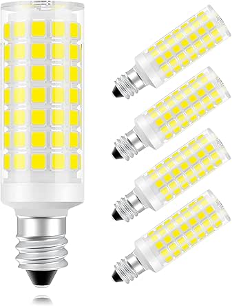 YKWCW E11 LED Bulb Dimmable, 75W E11 Halogen Bulb Replacement, T3/T4 ...