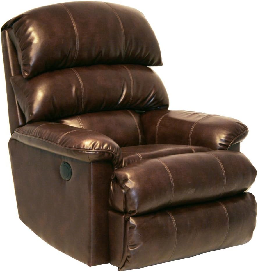 Amazon.com: Catnapper Templeton Leather Power Wall Hugger Recliner ...
