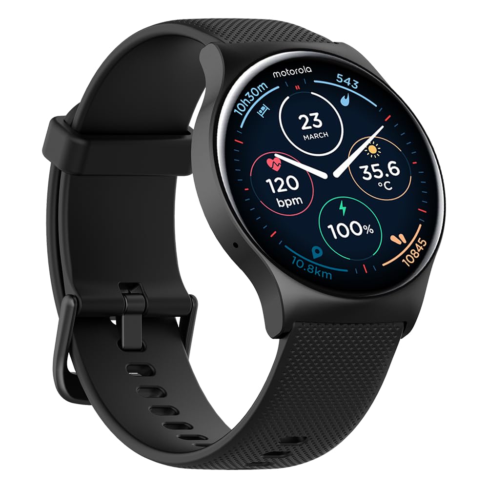 Motorola, Smartwatch Moto Watch 120, Preto | Amazon.com.br