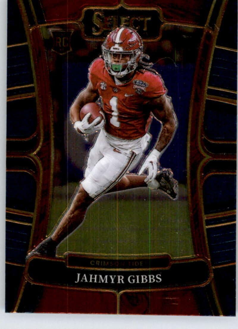Amazon.com: 2023 Panini Select Draft Picks Blue #10 Jahmyr Gibbs ...