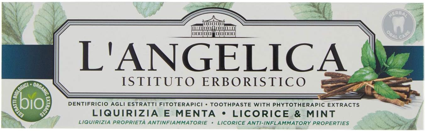 Amazon.com: L'Angelica: Toothpaste with Phytotherapic Extracts, with ...