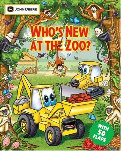 Who's New at the Zoo?: John Deere Lift-the-Flap #8 ,by Knopf, Susan ...