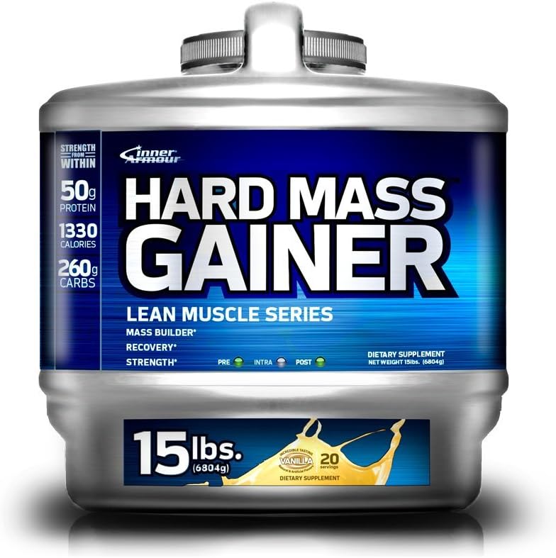 Amazon.com: Inner Armour Blue Hard Mass Gainer Vanilla : Health & Household