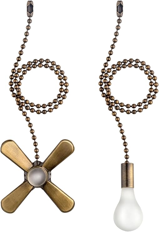 Amazon.com: Ceiling Fan Pull Chain, 13.6 Inches Fan Pull Chain ...