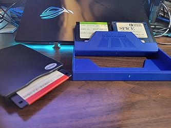 Amazon.com: Floppy Disk Reader, External USB 2.0 & Type C Floppy Disc ...