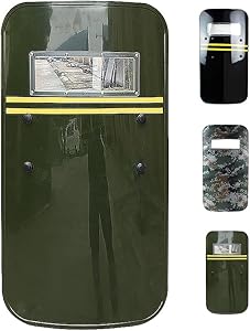 Portable Safety arm Shield. Real Size Prop, Big Full Body Clear ...