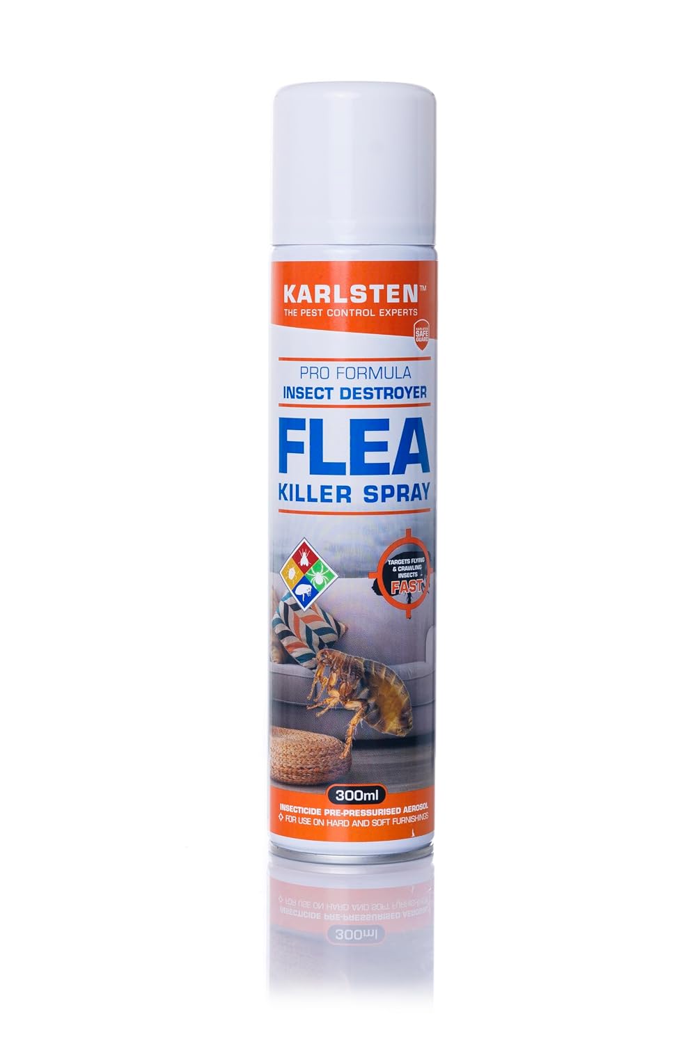 Karlsten Flea Spray For The Home Flea Treatment Killer Spray Kills Dust ...