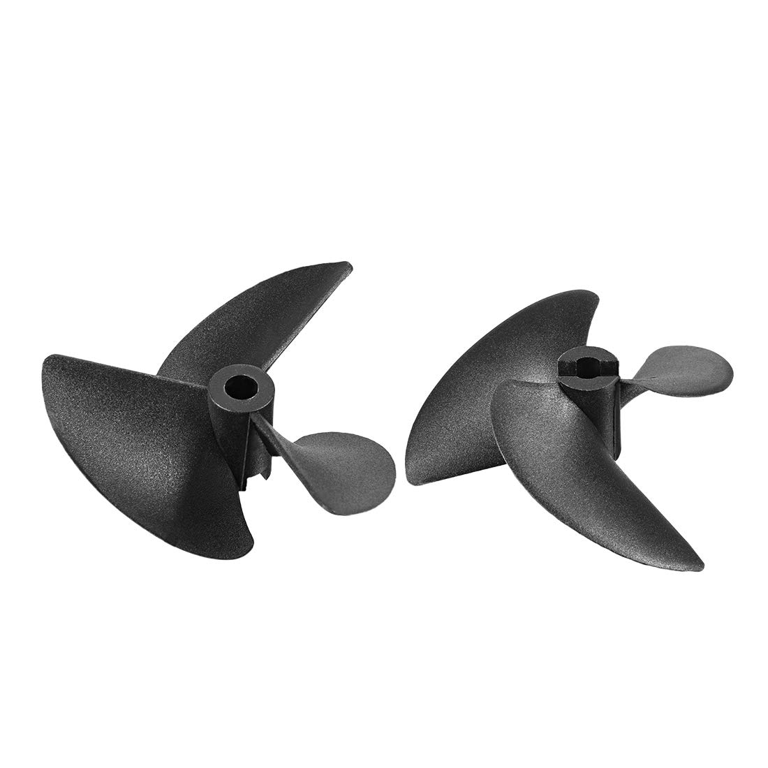 Amazon.com: uxcell RC Boat CW Propeller 4.8mm Shaft 3 Vanes 57mm 1.6 P ...