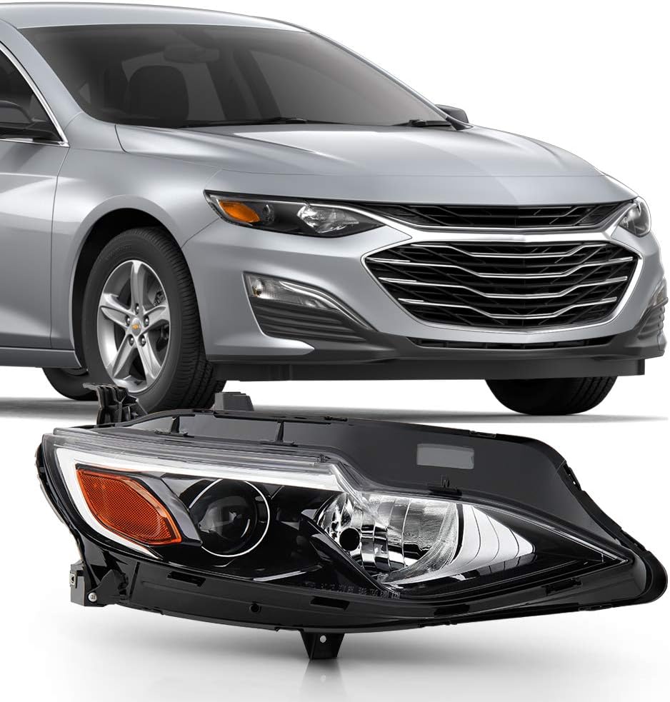 Amazon.com: FIONE Headlight Assembly for 2016-2018 Chevy Malibu ...