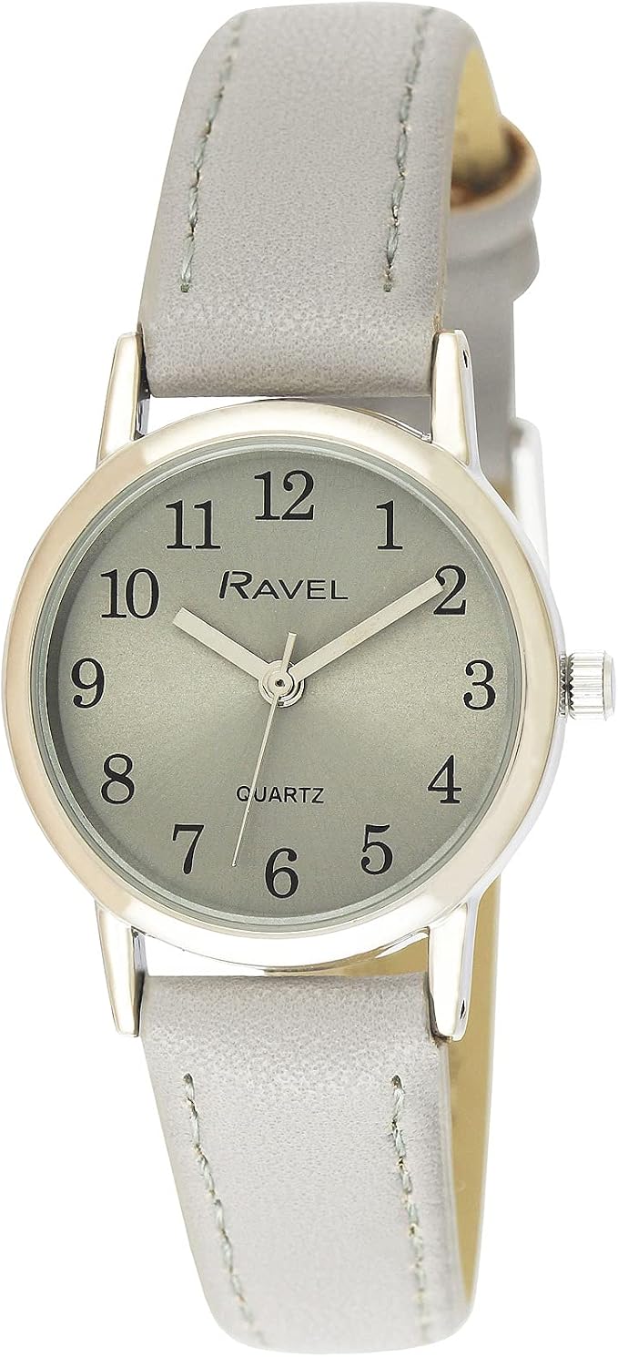 Ravel - Women's Pastel Coloured Everyday Watch (27mm case) - Grey ...