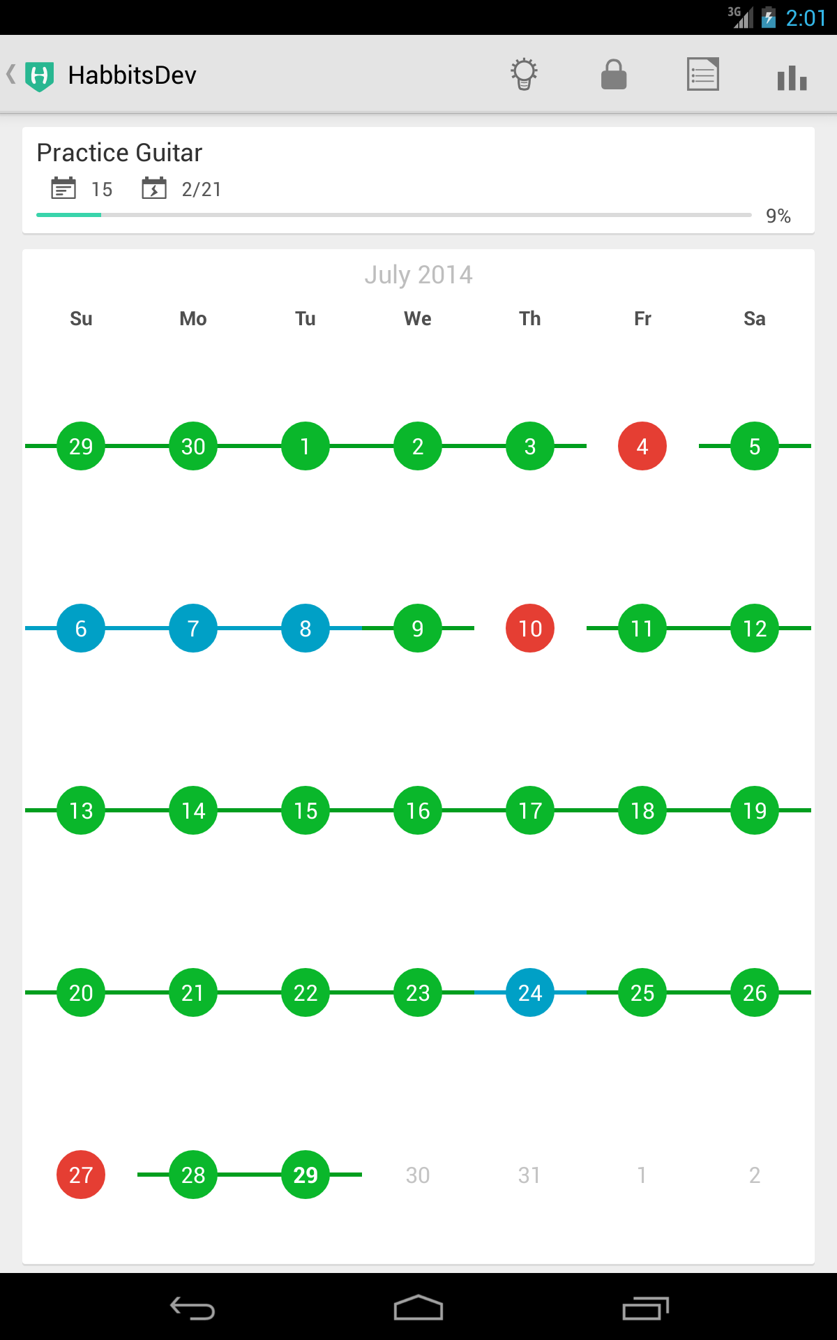 Habbits - Habits Tracker - App on Amazon Appstore