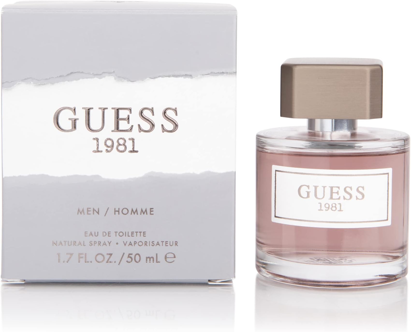 Amazon.com : GUESS Uomo Acqua Eau de Toilette Cologne Spray For Men, 1. ...