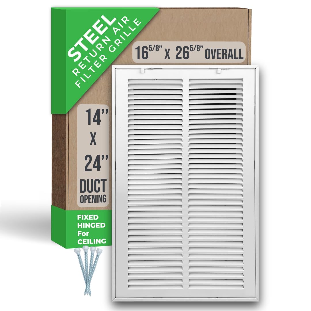 Hinged Perforated Return Air Grill